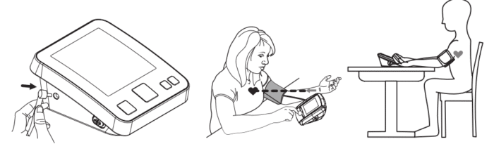 AFib cuff blood pressure monitor – Biosynex