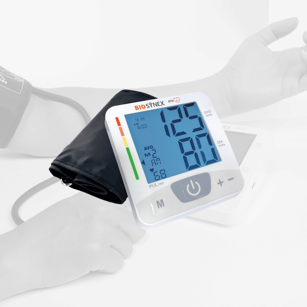 AFib cuff blood pressure monitor – Biosynex